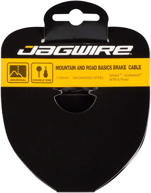 Jagwire Basics Galvanized Tandem Brake Cable SRAM/Shimano Mountain/Road ...
