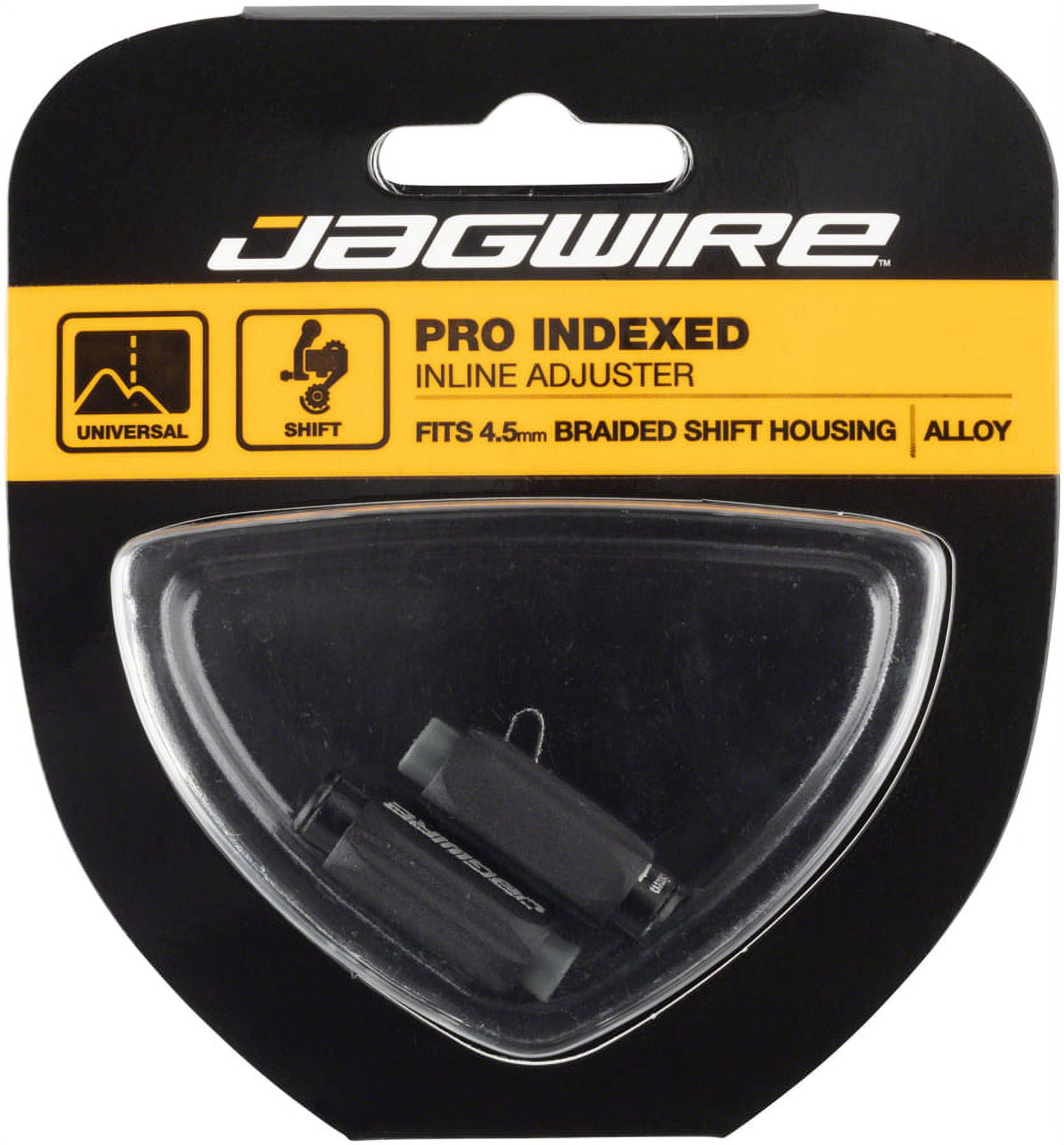 Jagwire Pro 4.5mm Indexed Inline Cable Tension Adjusters Pair- Braided ...