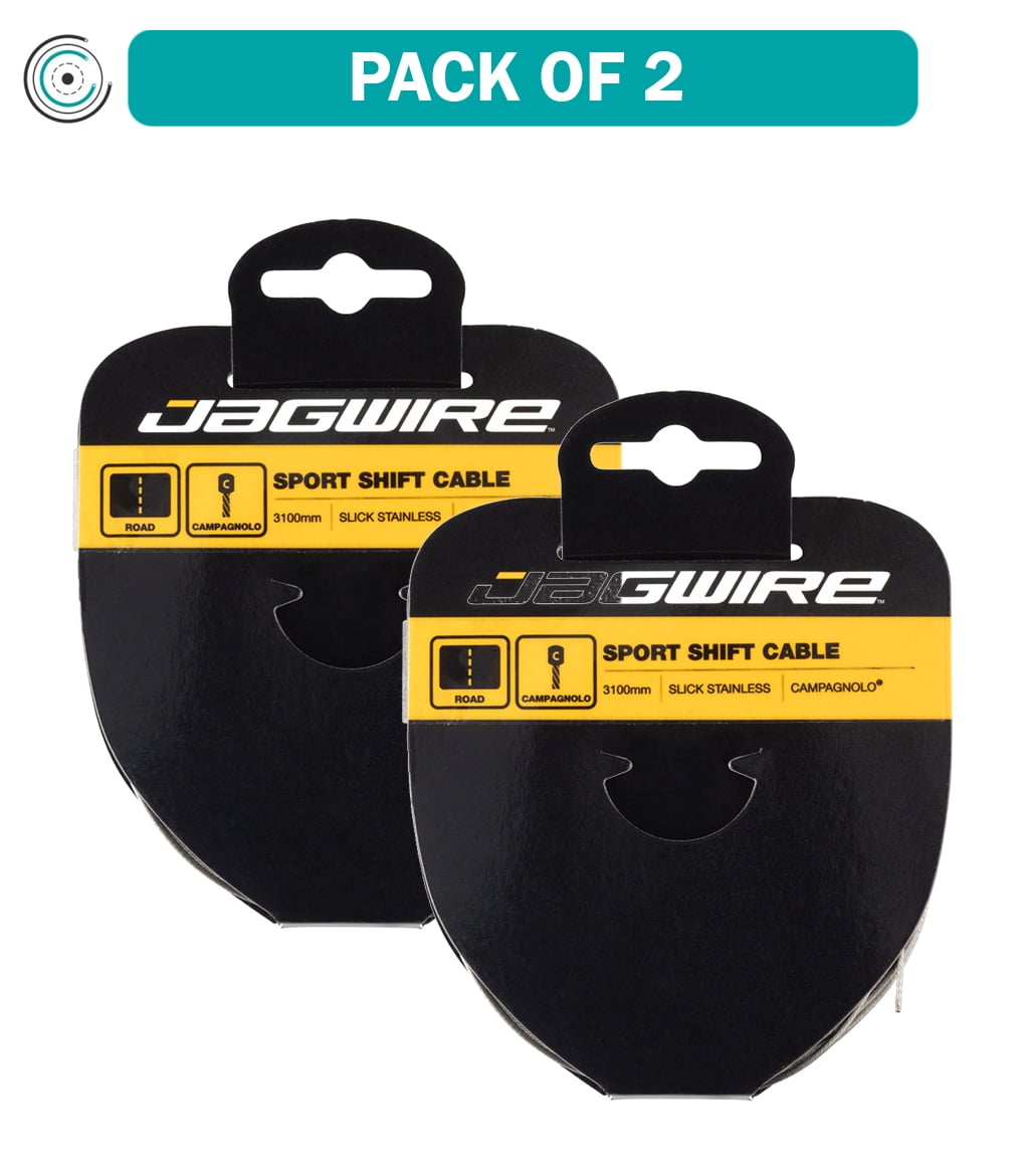 Jagwire Sport Derailleur Cable Slick Stainless 1.1x3100mm Campagnolo ...