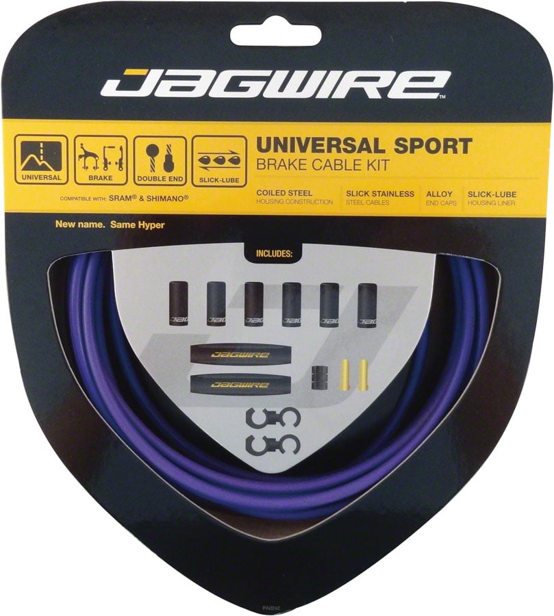 Jagwire Purple Brake Cable Kit for Classroom Activities - Walmart Business Supplies