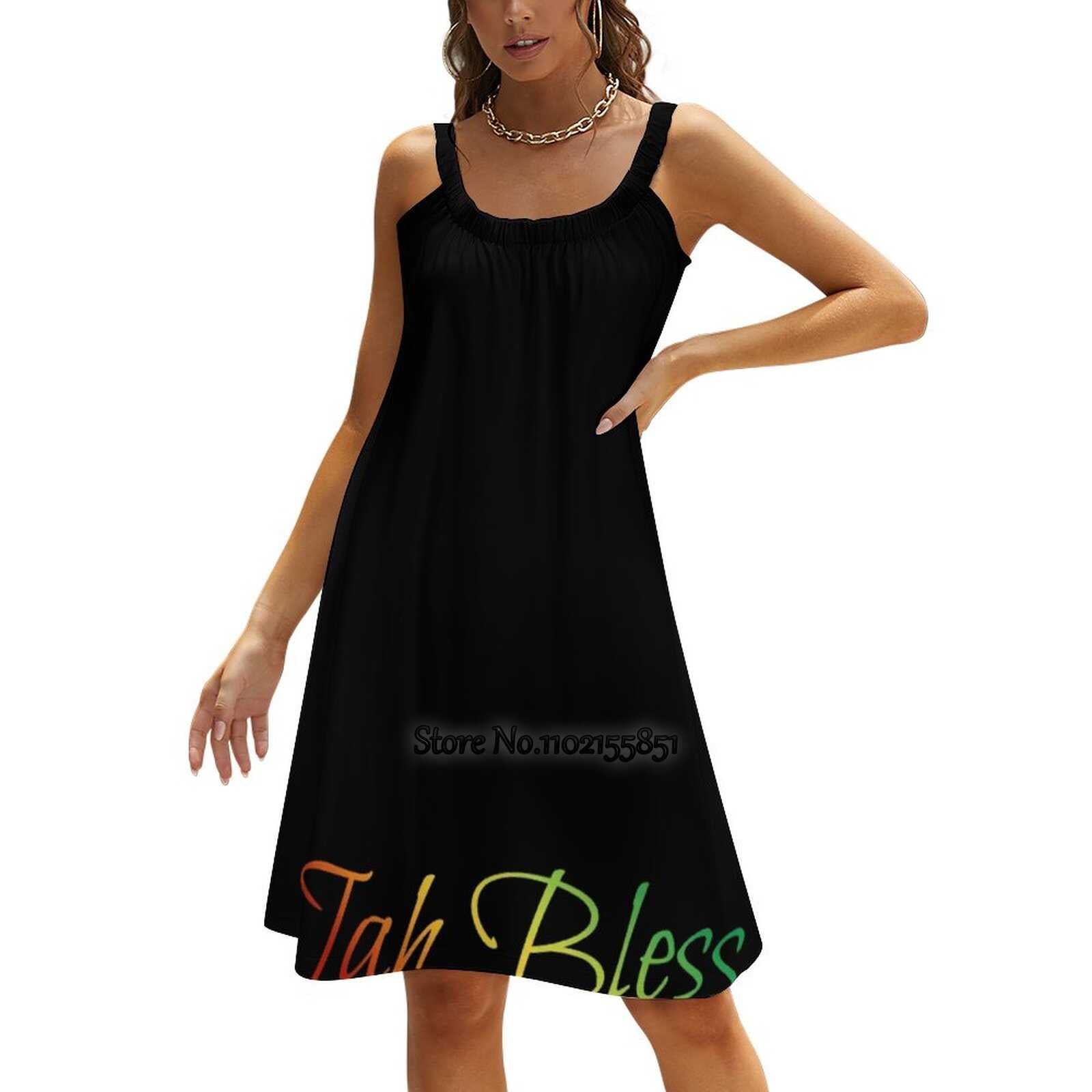 Jah Bless Rasta Colors Back Lacing Backless Dress Square Neck New Plus ...