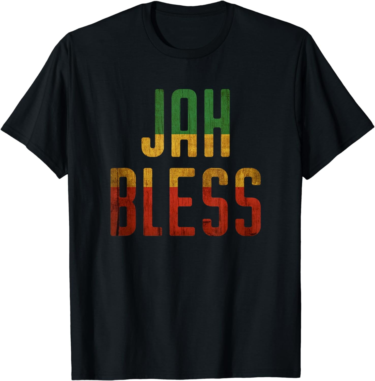 Jah Bless Rasta T Shirt Jamaica Roots Rock Reggae - Walmart.com
