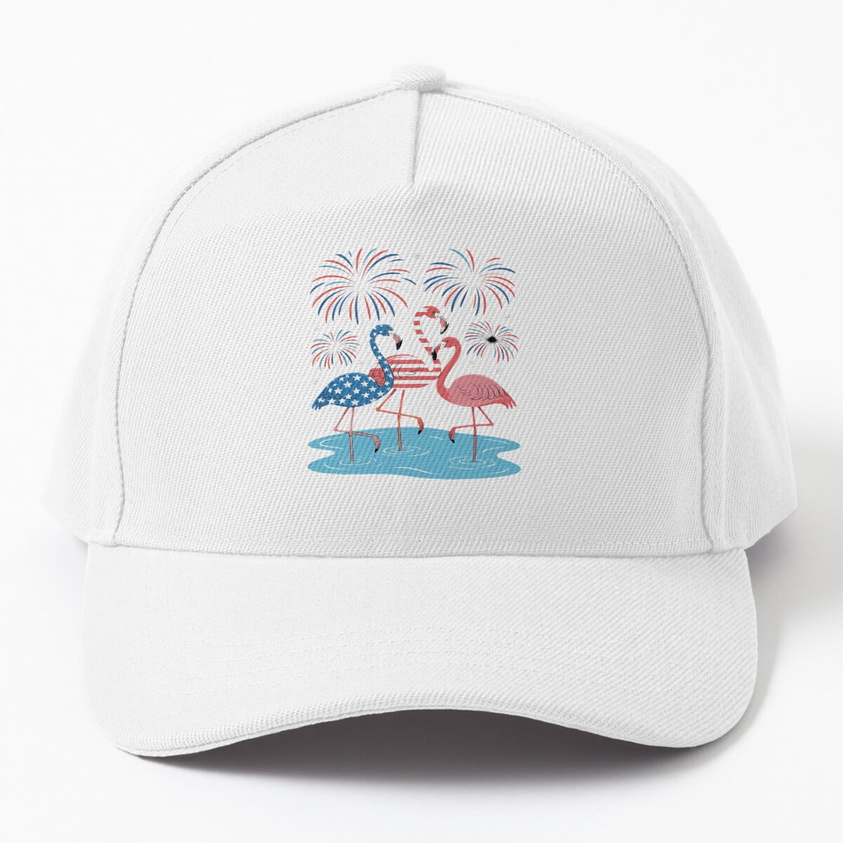 Jahat 4Th Of July Usa Flamingo Independence Day Cap Baseball Cap, Hats ...