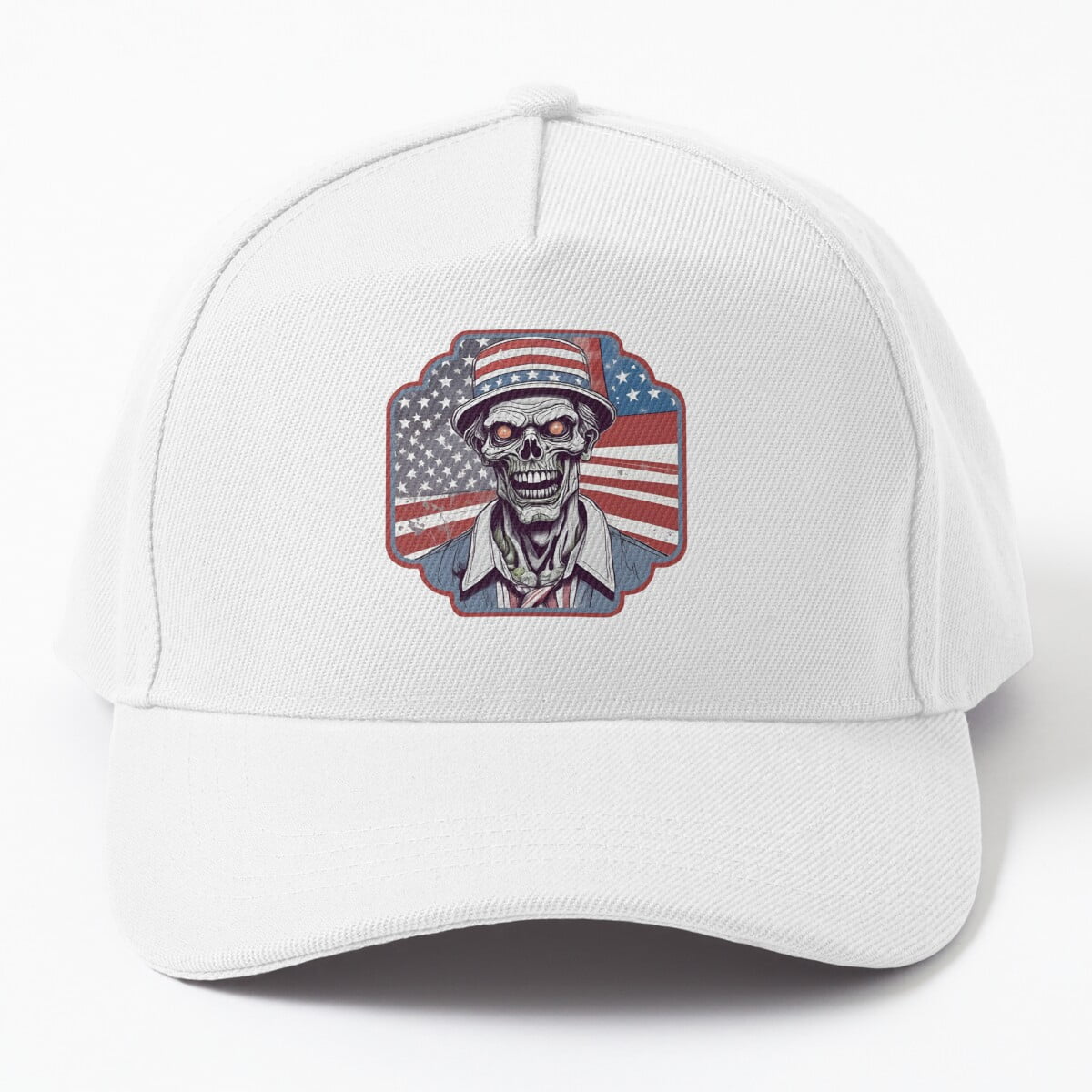 Jahat 4Th Of July Zombie Cap Baseball Cap, Hats For Men, Gift For Him ...