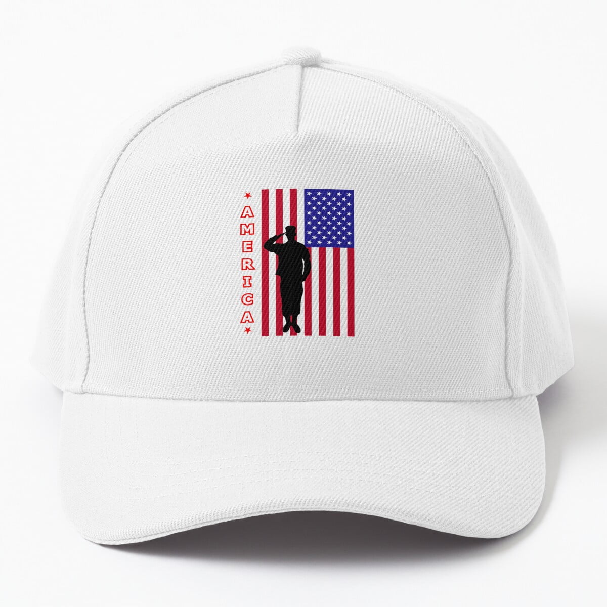 Jahat American Flag - Saluting Soldier - America - Patriot Graphic ...