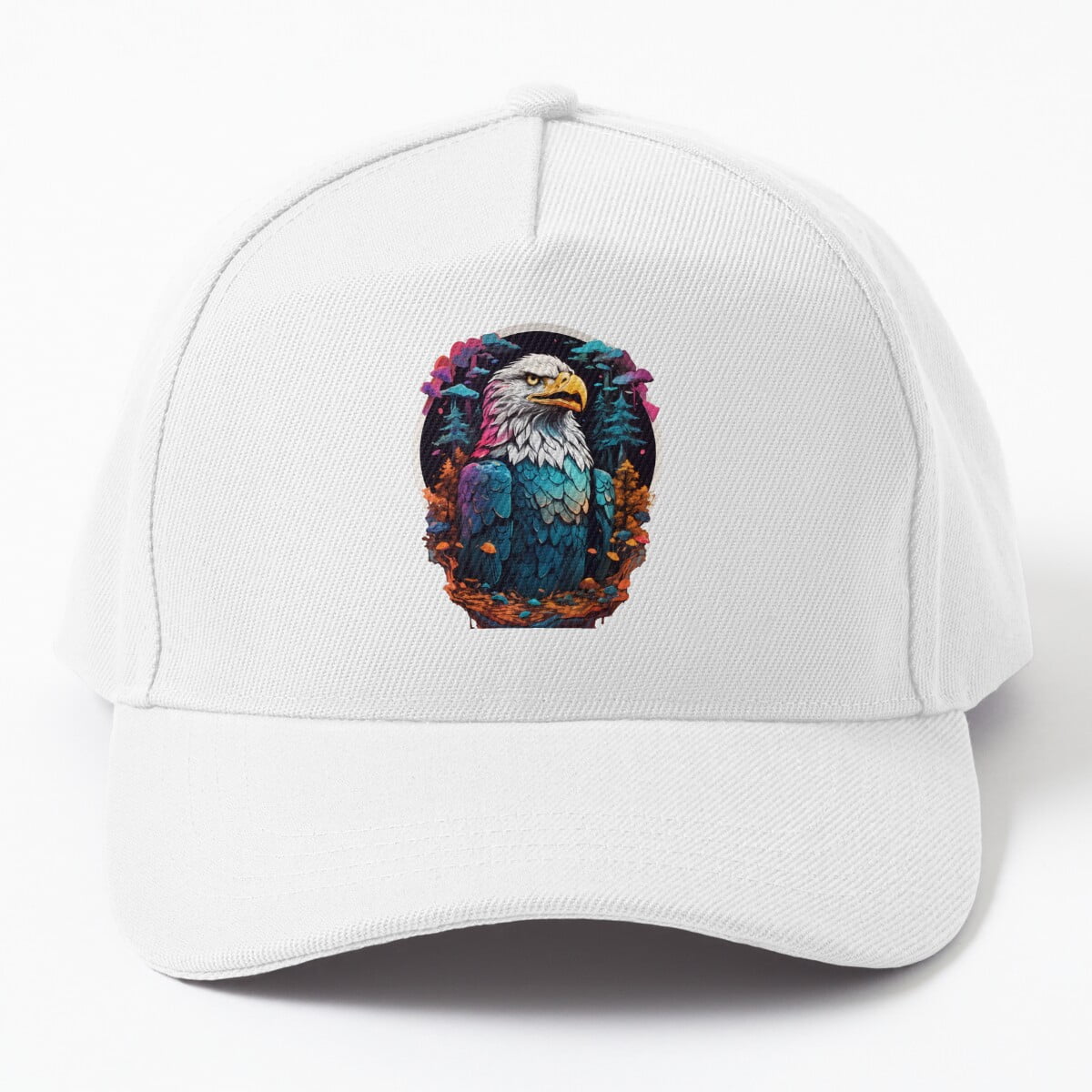 Jahat Bald Eagle Sci Fi Color Ragb Colorway Cap Hats For Men, Gift For ...
