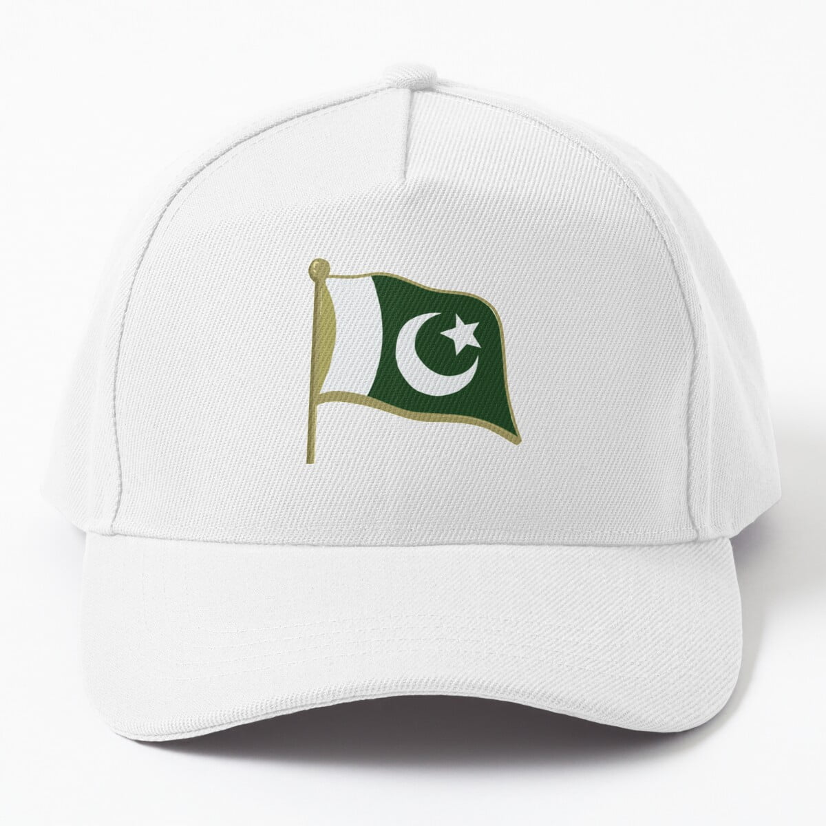 Jahat Classic Metal Badge Pakistani Flag Design Cap Hats For Men, Gift ...