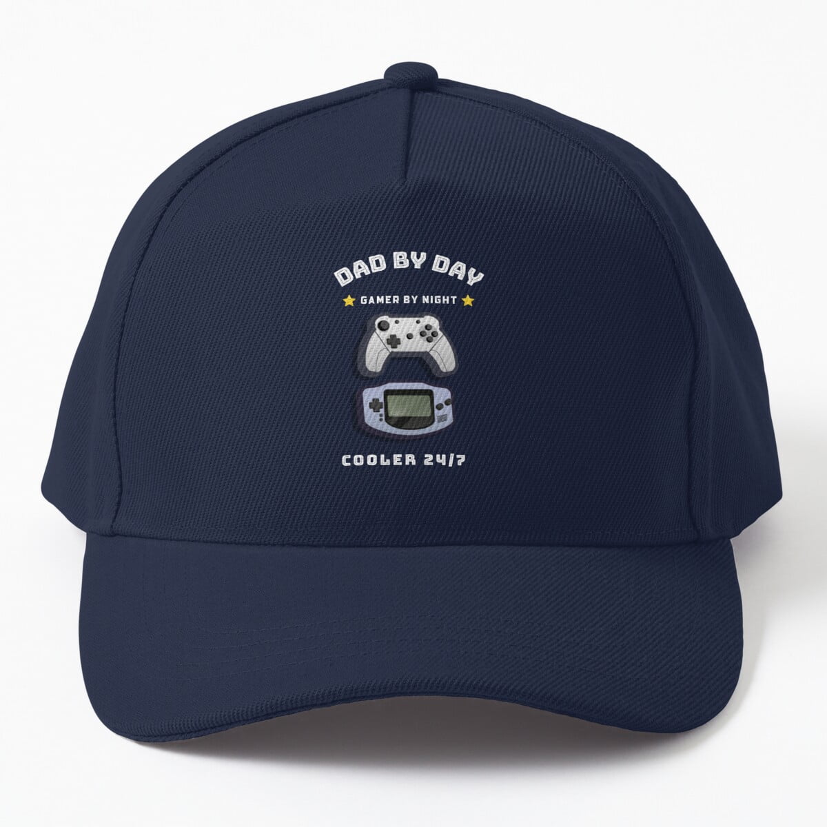 Jahat Dad By Day Gamer By Night – Cool Dad Gaming Design Cap, Hats For ...