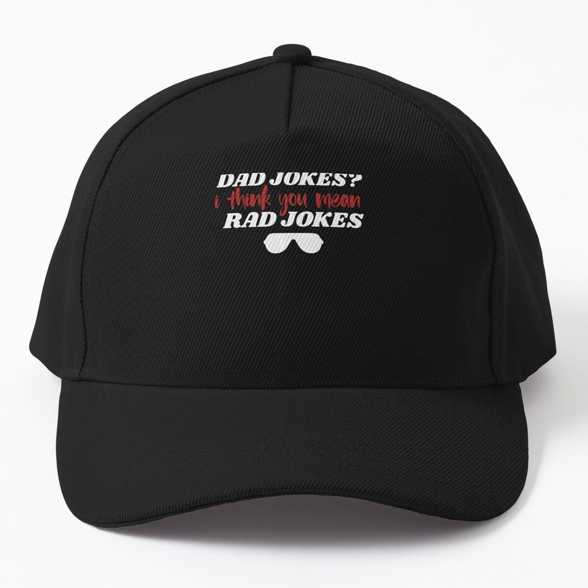 Jahat Dad Jokes, I Think You Mean Rad Jokes - Funny Fathers Day Cap, Hats For Men, Gift For Him ...