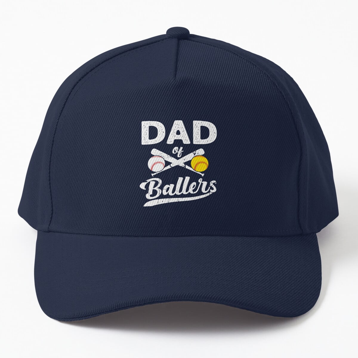 Jahat Dad Of Ballers Dad Of And Softball Player For Dad Cap, Hats For ...