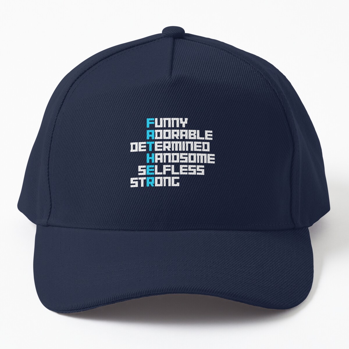 Jahat Father Text Typography Description Design Cap, Hats For Men, Gift ...