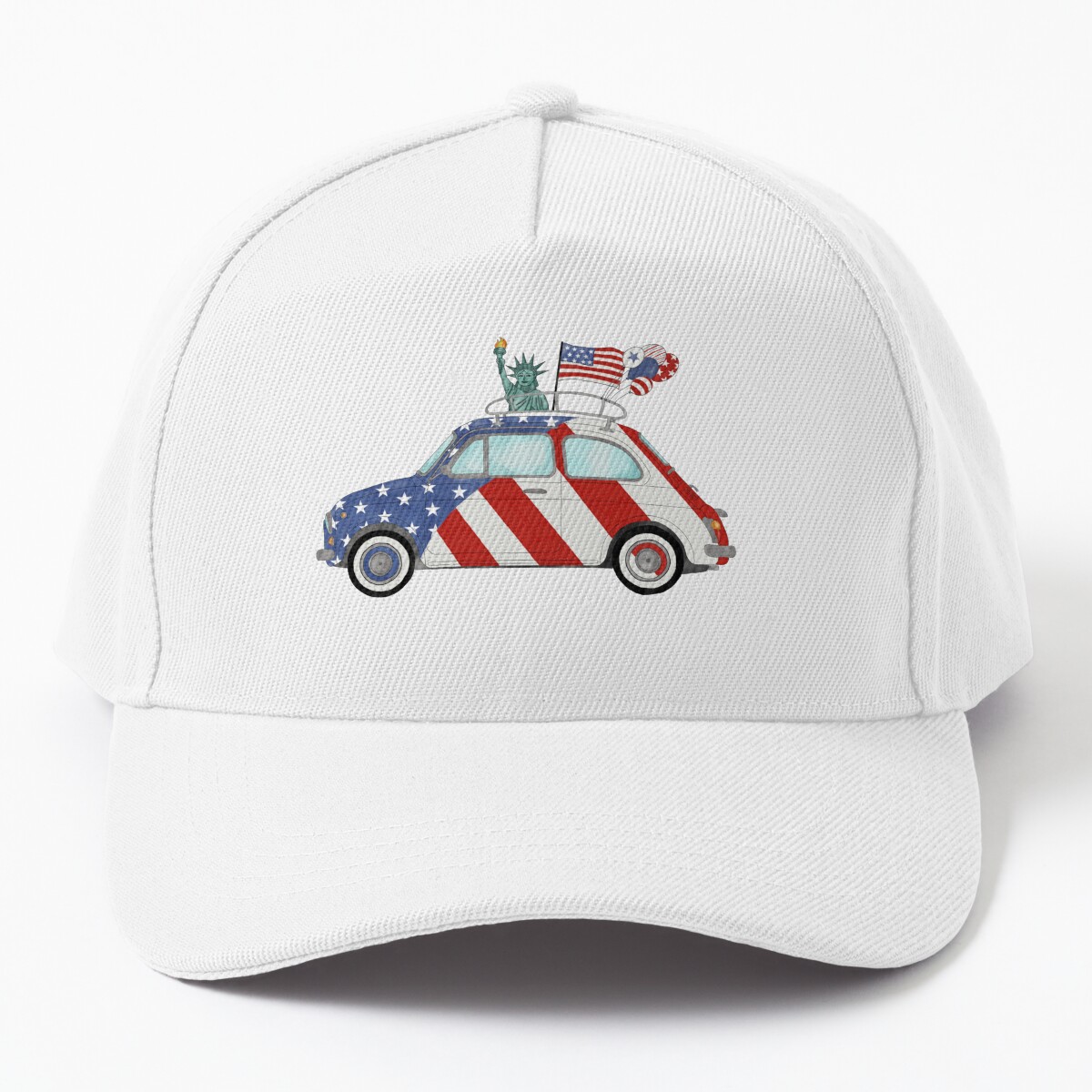 Jahat Fiat 500 Independence Day Cap Hats For Men, Gift For Him ...