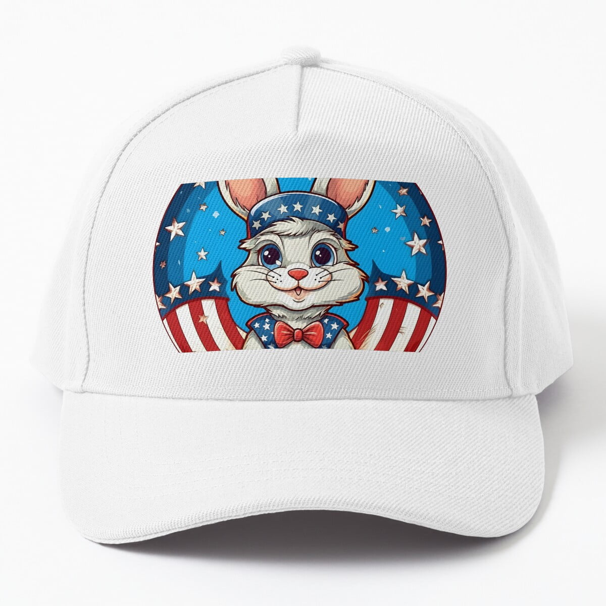 Jahat Fourth Of July Bunny Cap Baseball Cap, Hats For Men, Gift For Him ...