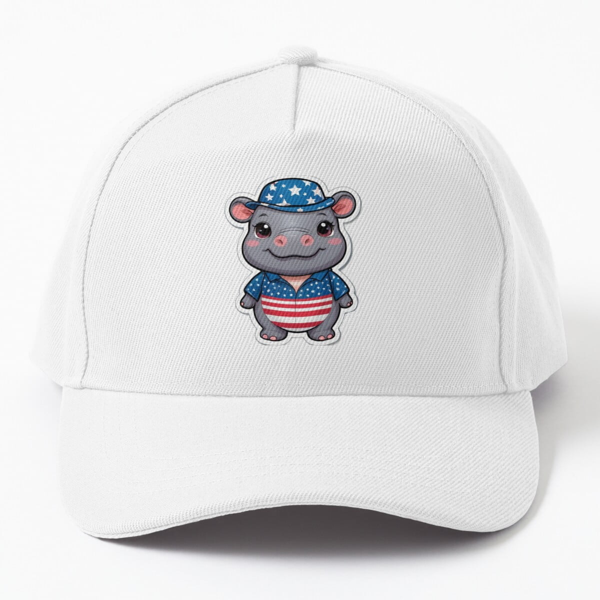 Jahat Fourth Of July Hippo Cap Hats For Men, Gift For Him - Walmart.com