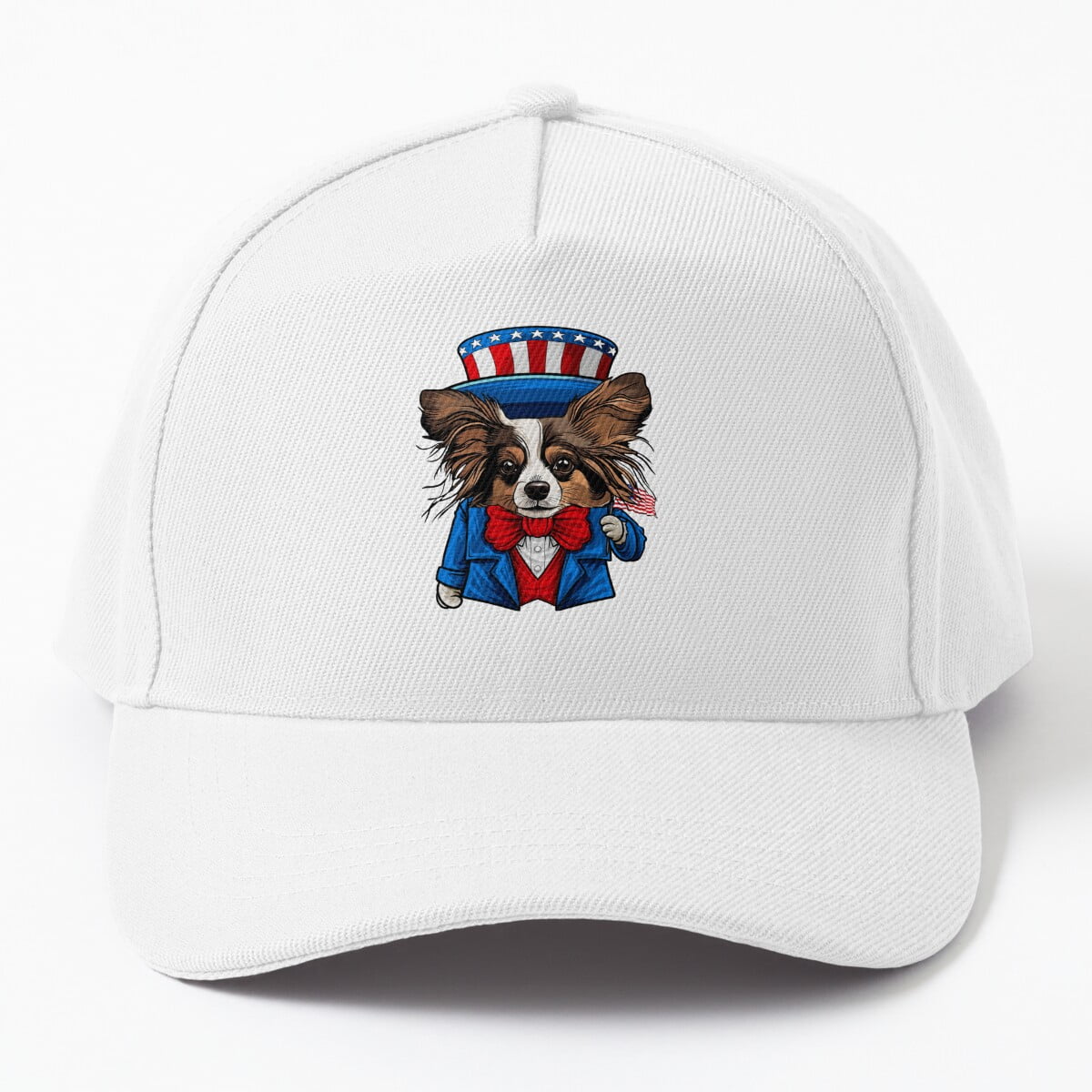 Jahat Funny 4Th Of July Papillon Dog Cap Baseball Cap, Hats For Men, Gift For Him - Walmart.com