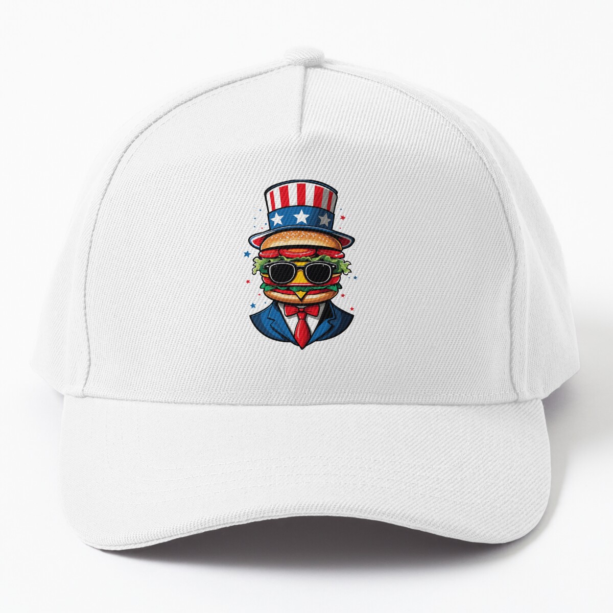 Jahat Funny Bbq Cookout Loves Smoking Usa Flag Grill Cap Baseball Cap ...