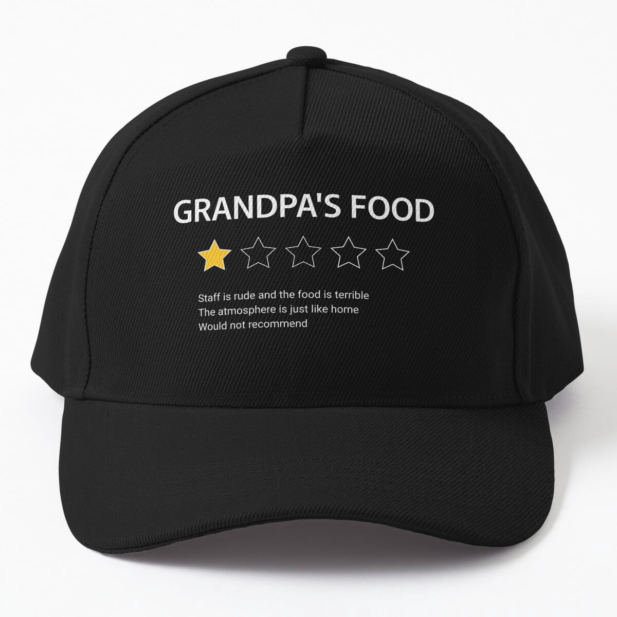 Jahat Grandpa'S Food, One Star Review, Funny Food Rating, Family Dinner ...