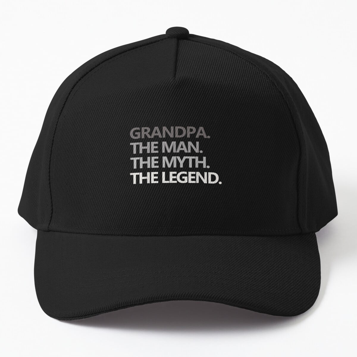 Jahat Grandpa The Man The Myth The Legend Cap, Hats For Men, Gift For ...