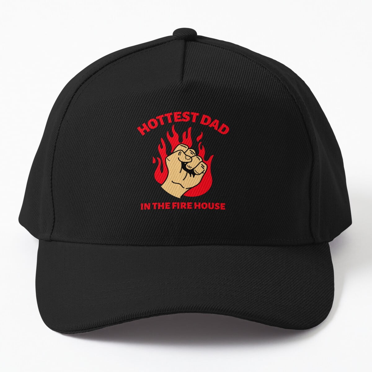 Jahat Hottest Dad In The Fire House Cap, Hats For Men, Gift For Him ...
