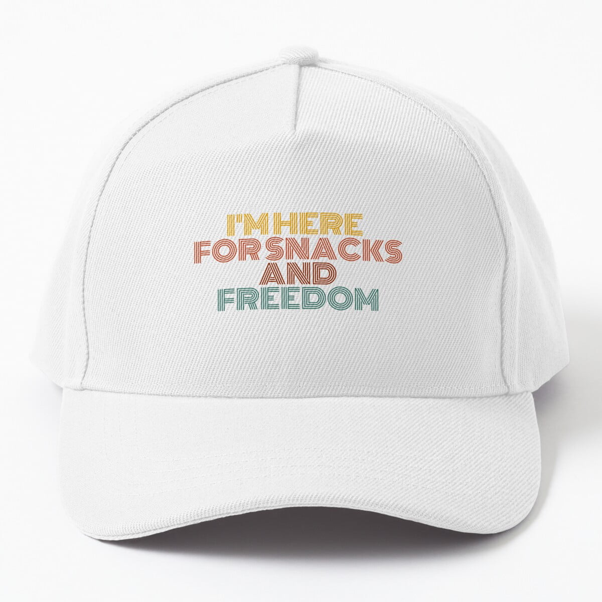 Jahat I'M Here For Snacks And Cap Baseball Cap, Hats For Men, Gift For ...