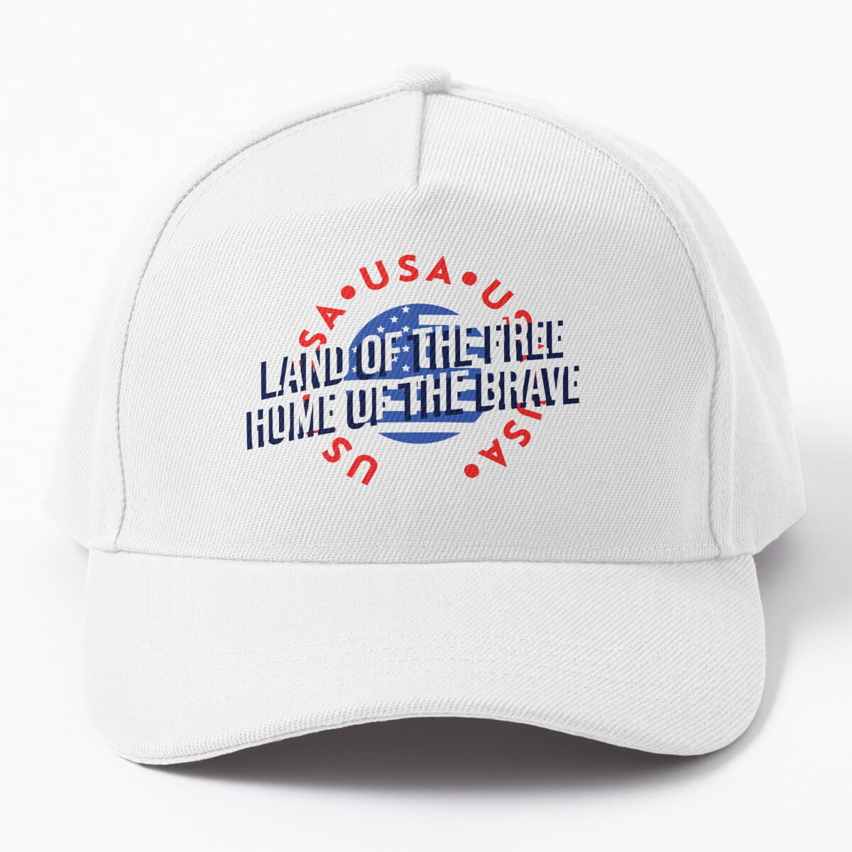Jahat Land Of The Free, Home Of The Brave, Usa Cap Baseball Cap, Hats ...