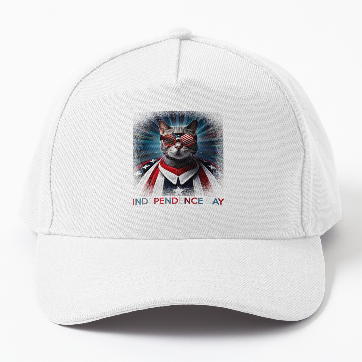 Jahat Lincoln Happy 4Th Of July Patriot American Flag Cap Baseball Cap ...
