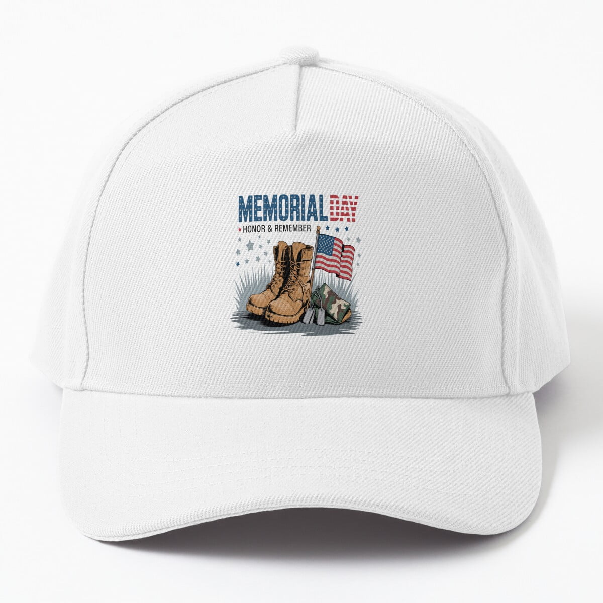 Jahat Memorial Day Honor And Remember Png,4Th Of July Cap Baseball Cap ...
