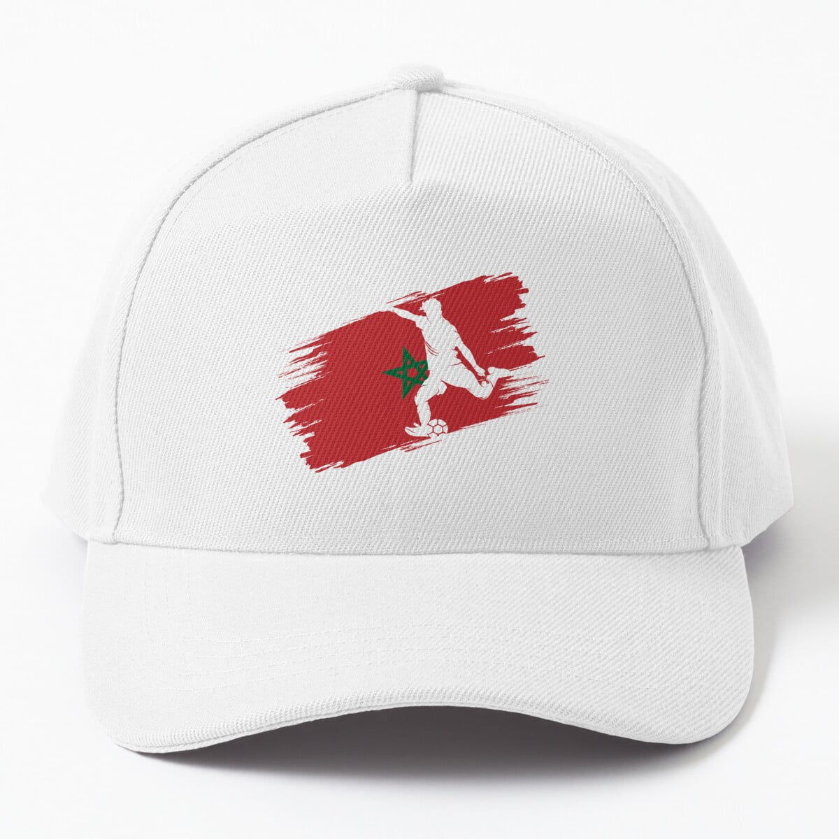 Jahat Morocco Flag Football Soccer Fan Jersey Cap Baseball Cap, Hats ...