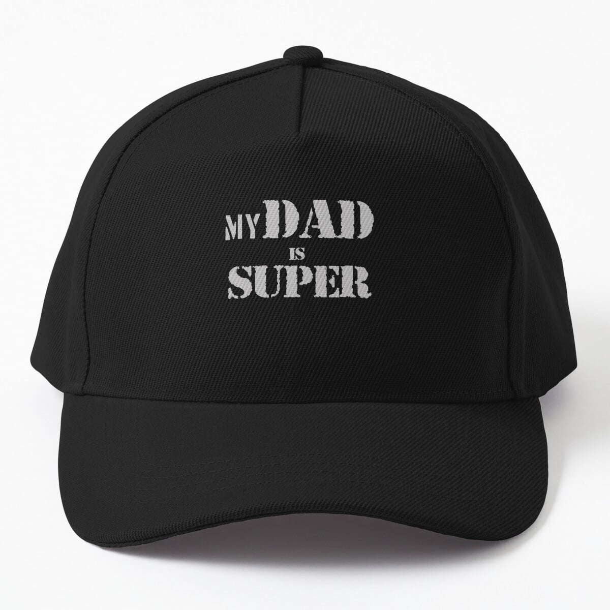 Jahat My Dad Is Super Father'S Day Logo Father For Gilr For Men Father Day Gifts-Gifts Idea Cap ...