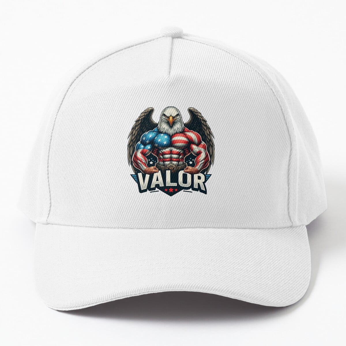 Jahat Patriotic Bald Eagle 'Valor' Cap: Showcase Your Courage! Cap ...