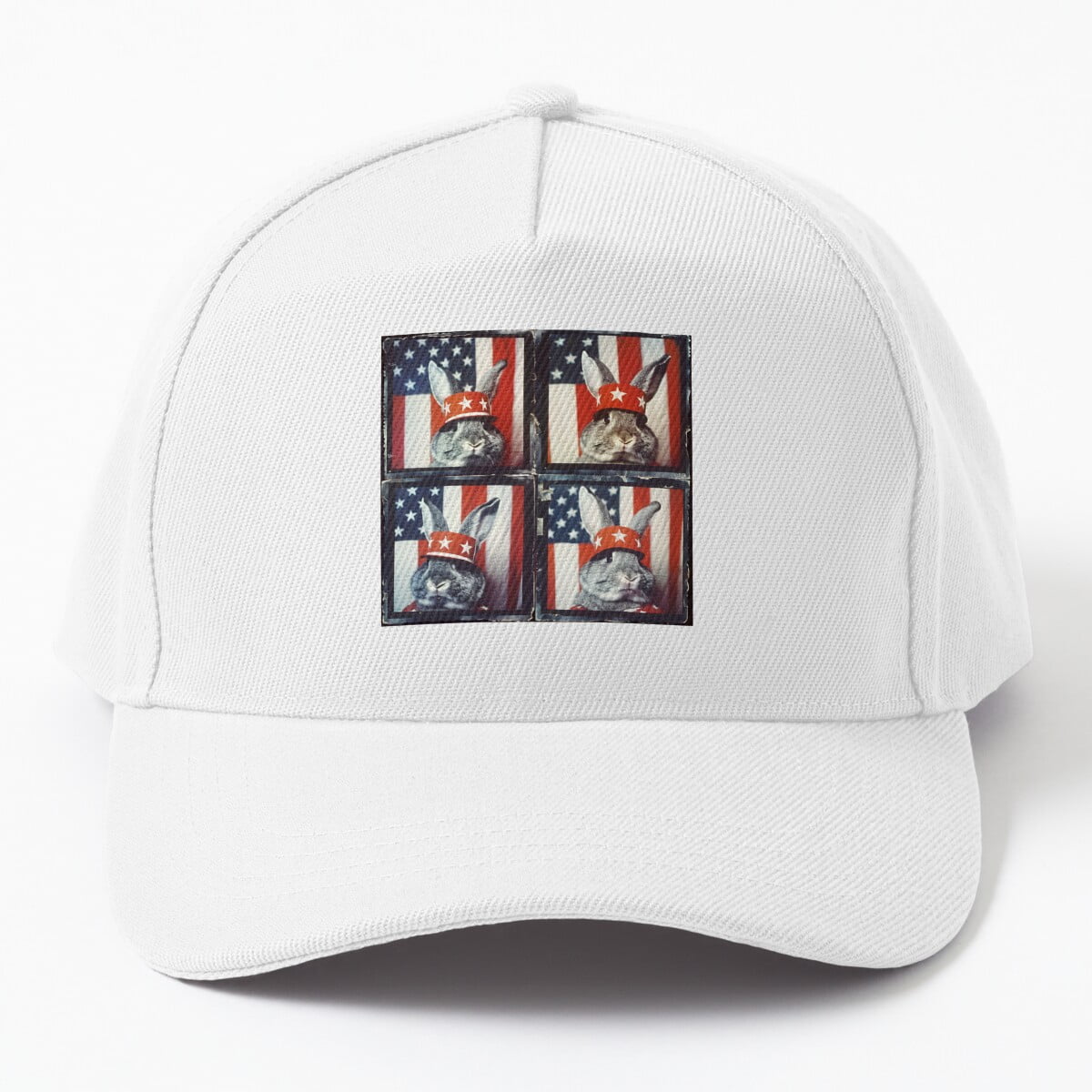 Jahat Patriotic Bunny Rabbit – Cute 4Th Of July Rabbit Lover Cap ...