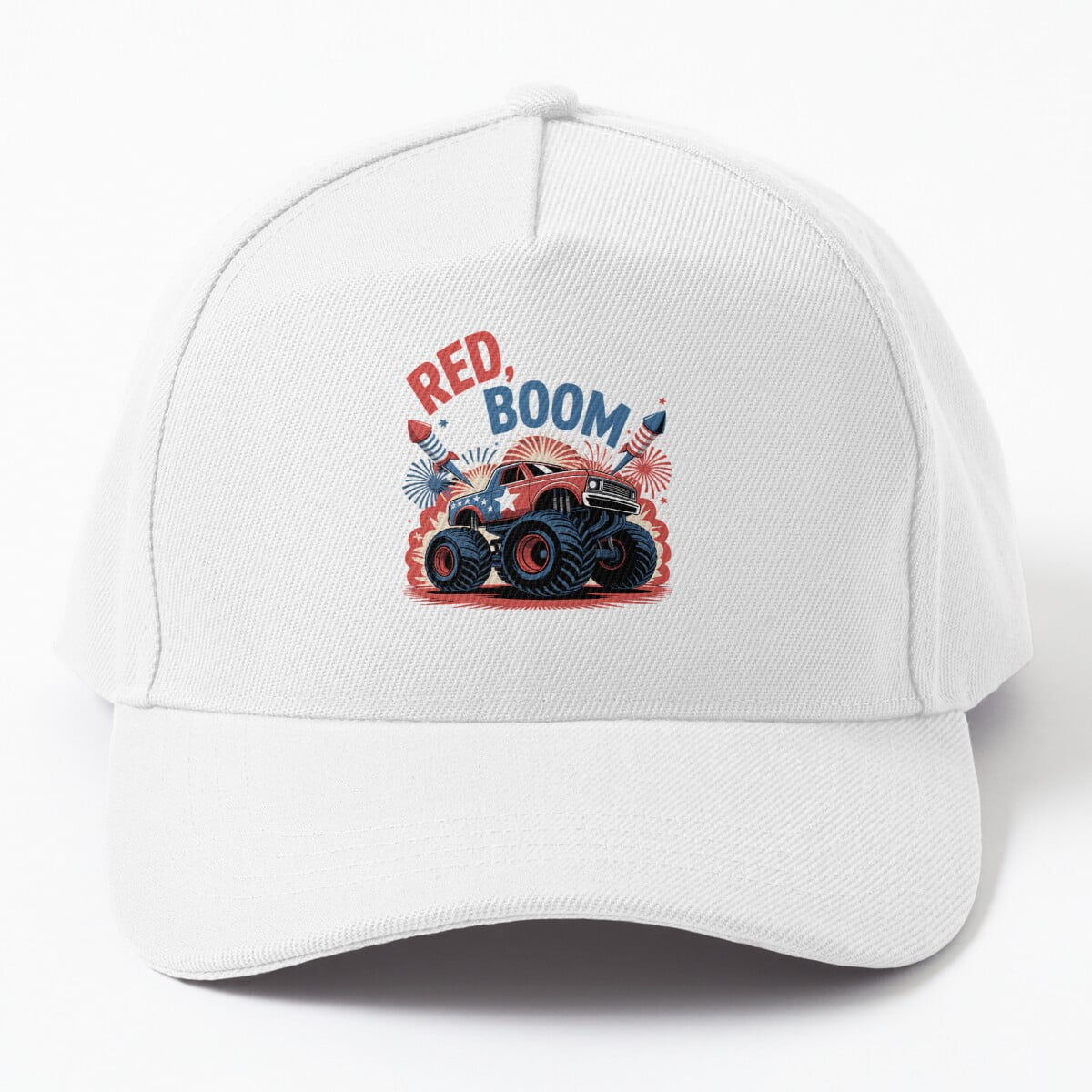 Jahat Red White & Boom 4Th Of July Independence Day Cap Hats For Men ...