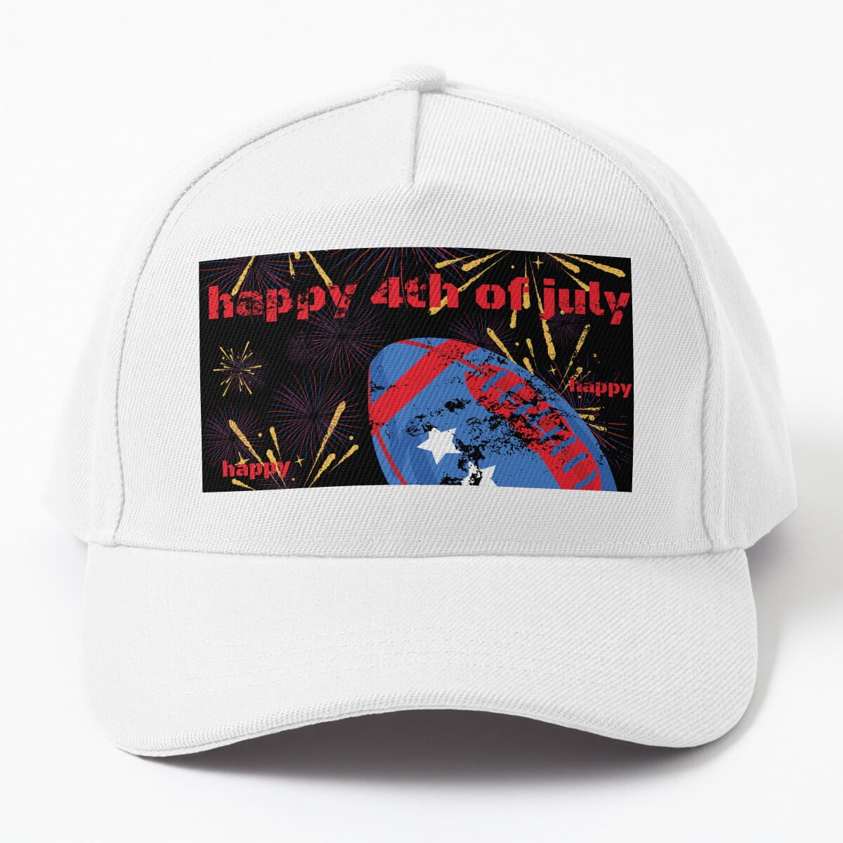 Jahat Rose Gold Fourth Of July Bursting Heart Cap Baseball Cap, Hats ...