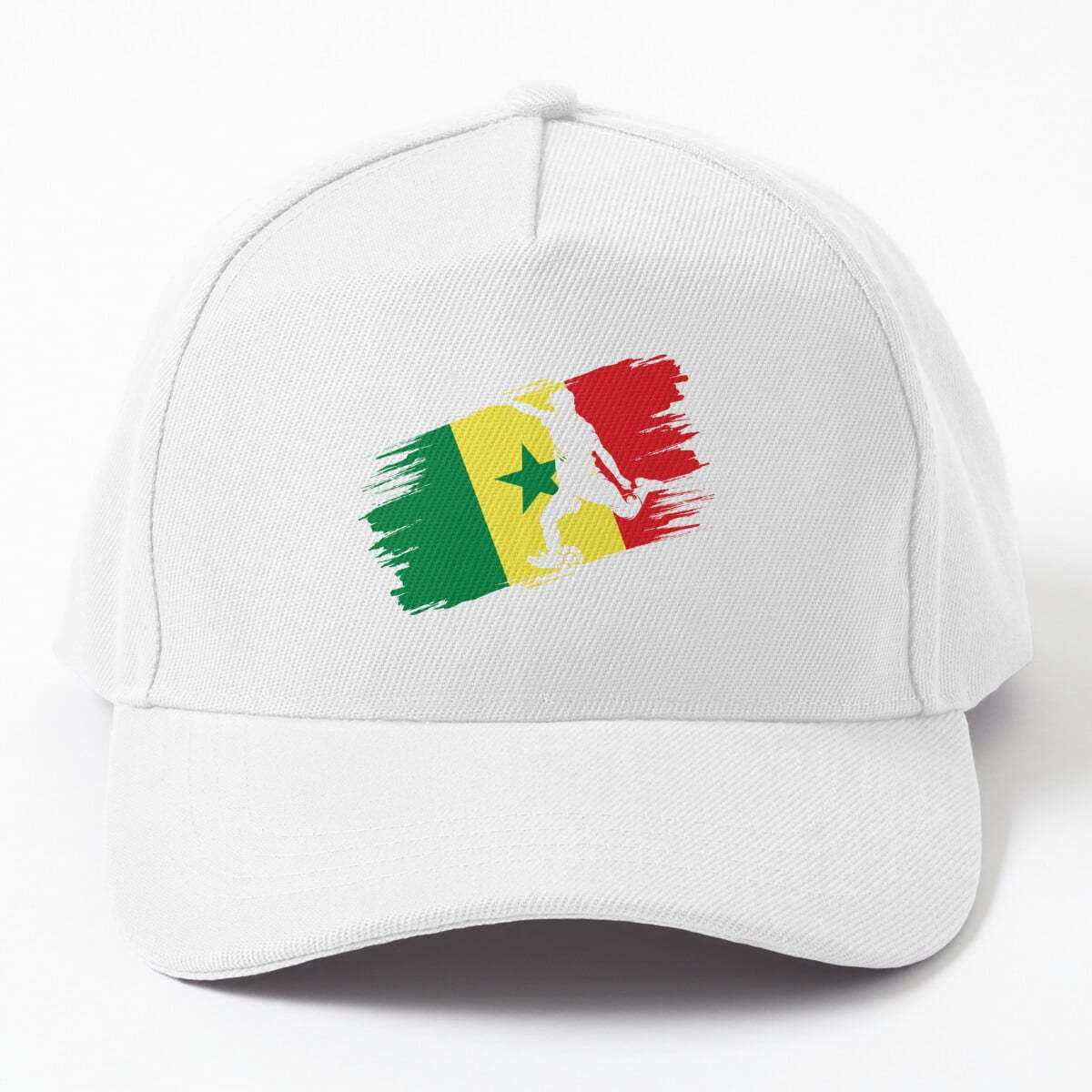 Jahat Senegal Flag Football Soccer Fan Jersey Cap Baseball Cap, Hats ...