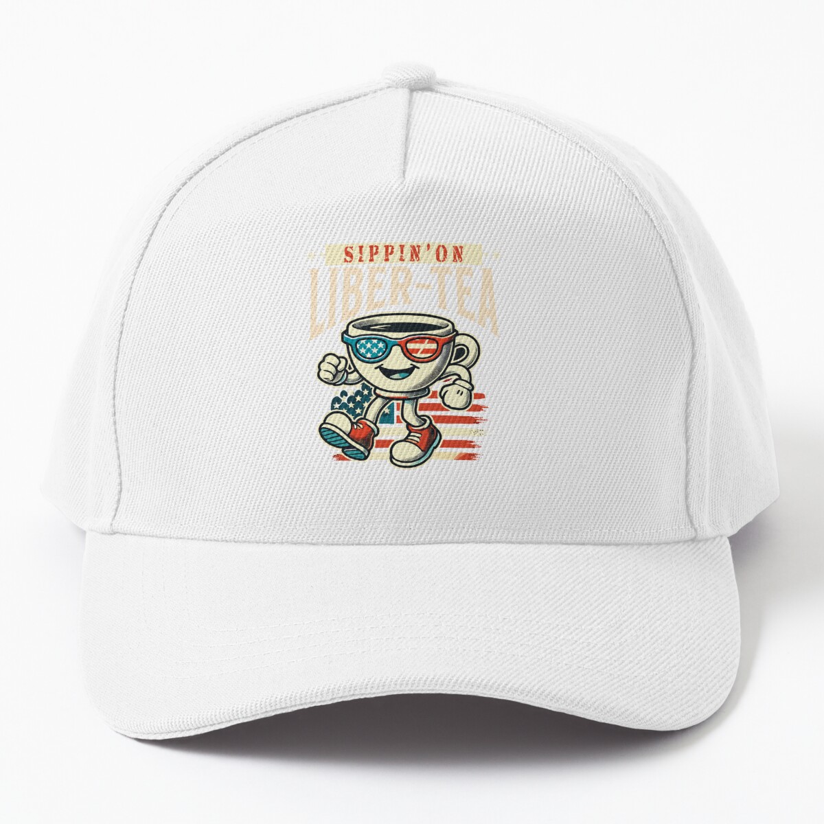Jahat Sippin' On Liber-Tea Retro Vintage Design Cap Baseball Cap, Hats ...