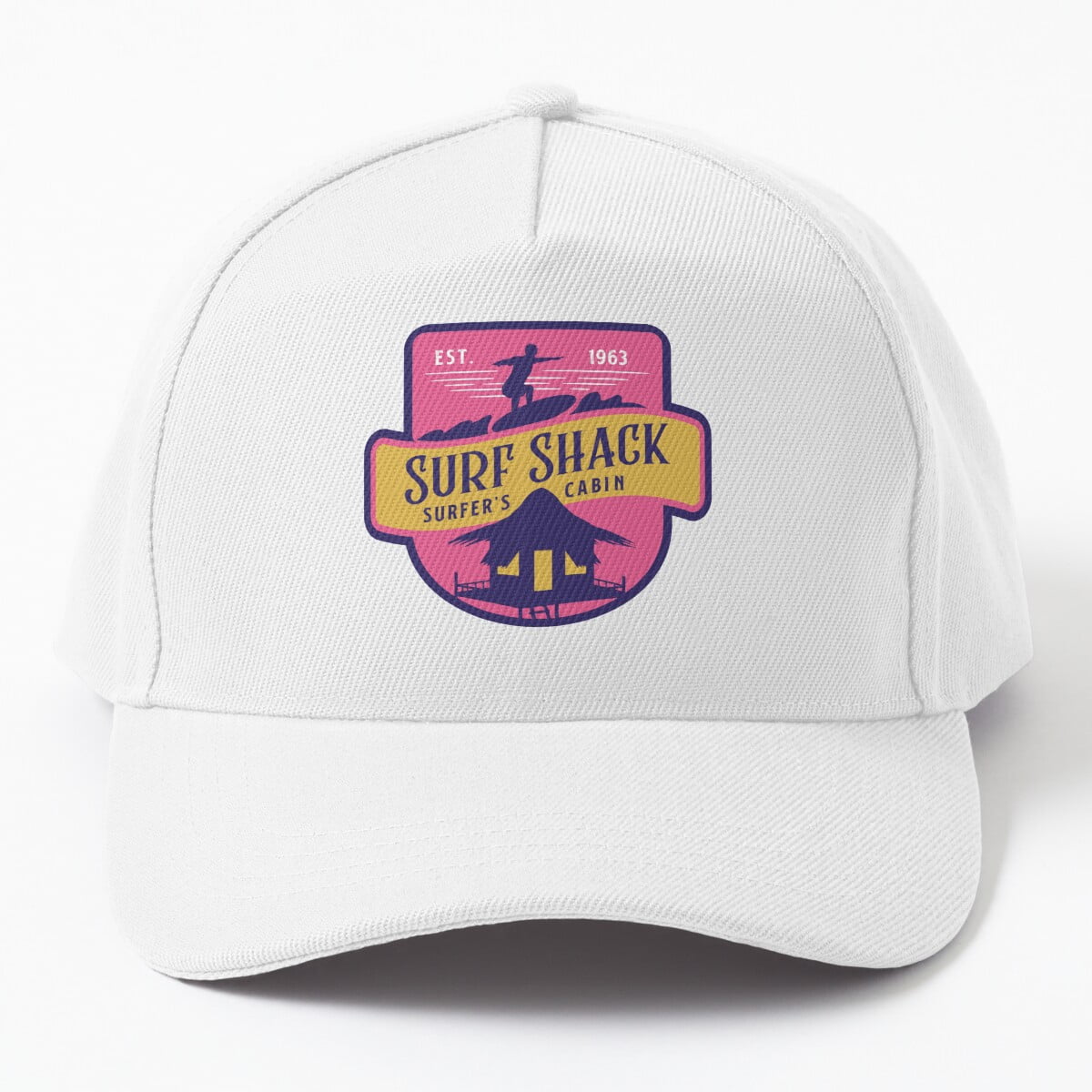 Jahat Surf Shack Cap Hats For Men, Gift For Him - Walmart Business Supplies