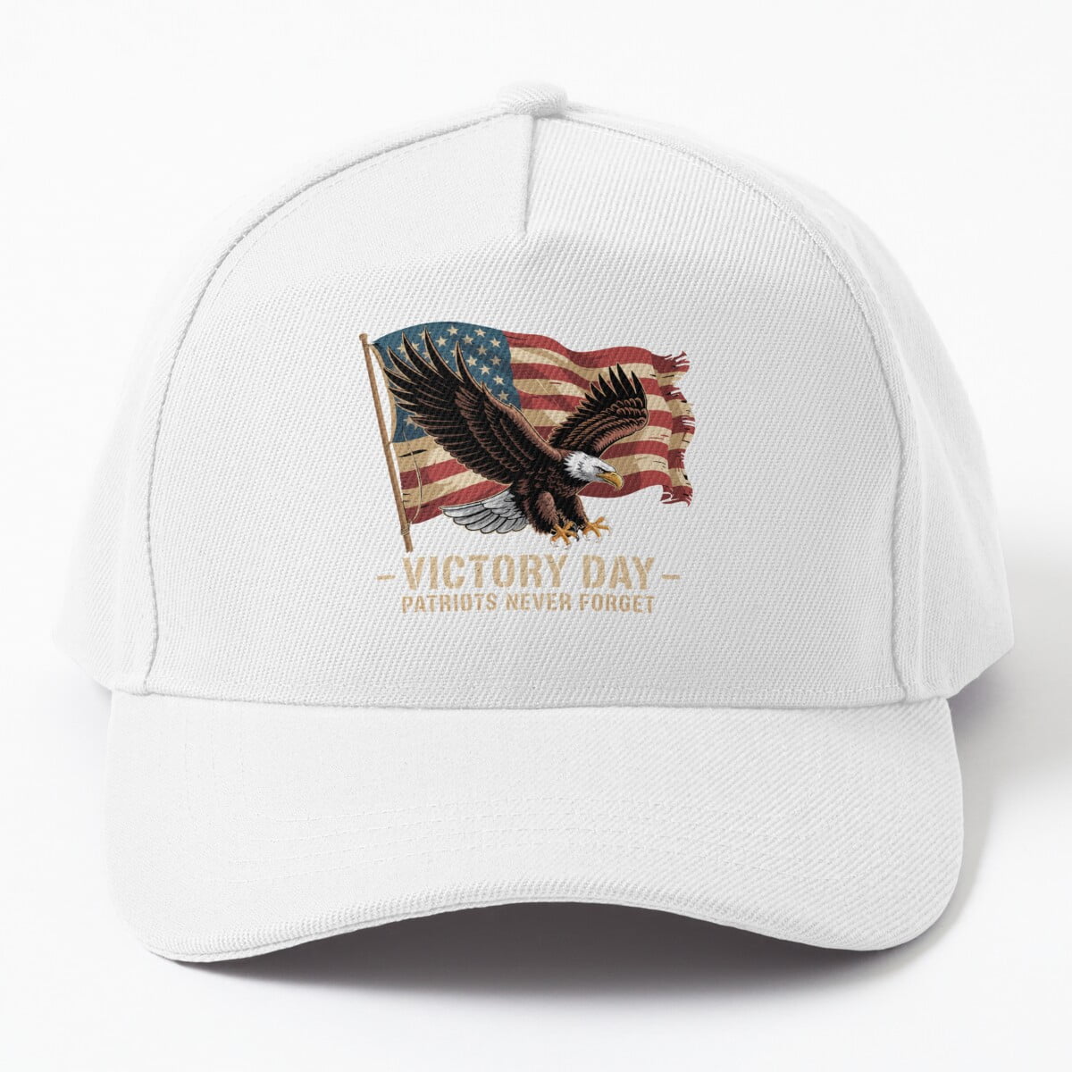 Jahat Victory Day Eagle – Patriotic American Flag July 4Th Design Cap ...