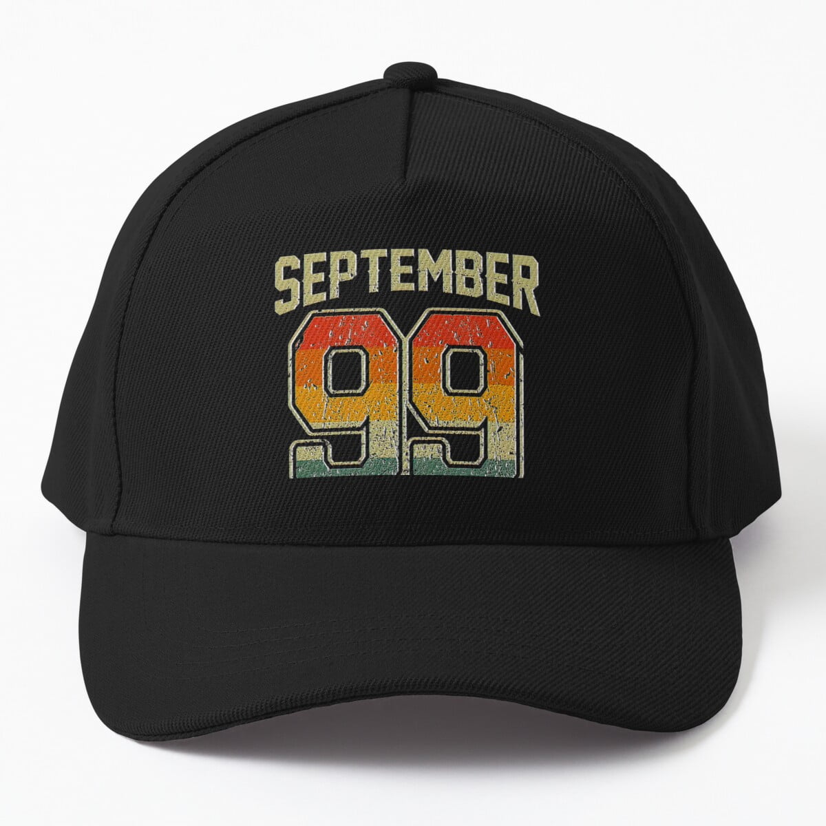 Jahat Vintage 22Nd Birthday September 1999 Sports Jersey Cap, Hats For ...