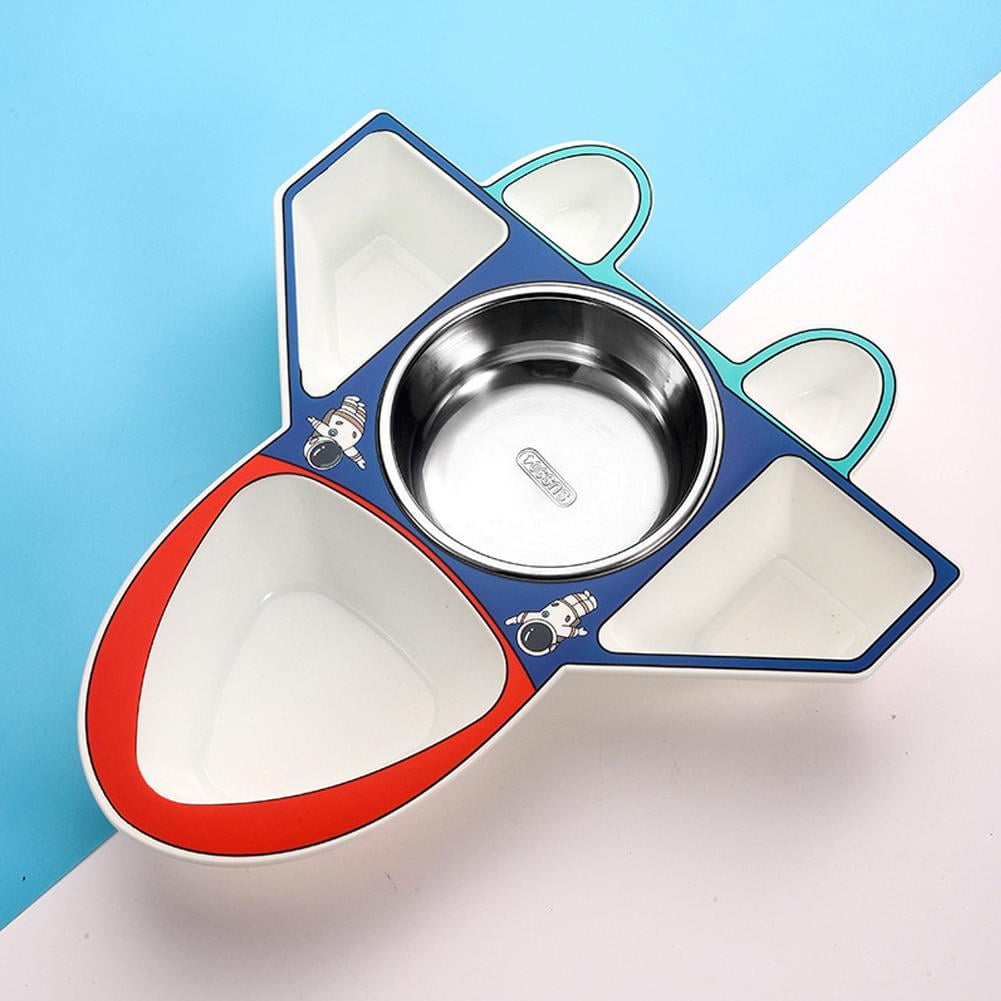 Jahhsay® Childrens Airplane Dinner Plate Airplane Plate Baby Student ...