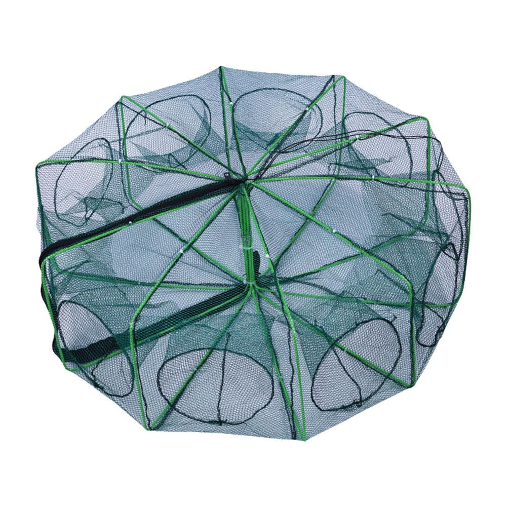 Jahhsay Crawfish Trap Crab Fish Catcher Foldable Fishing Shrimp Cast ...