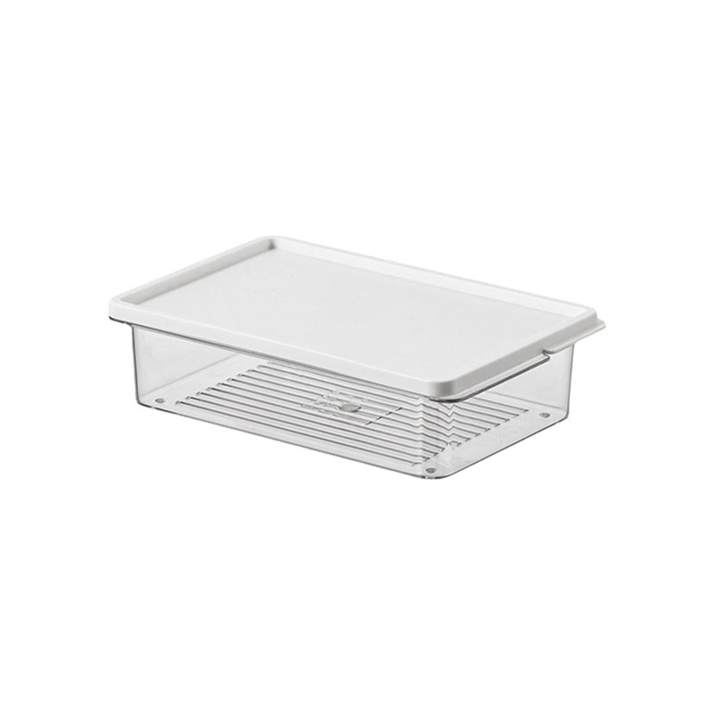 Jahhsay® Egetables Fleisch-Fisch-Abfluss-Aufbewahrungsboxen Kühlschrank-Organizer Le P9Q4 ...