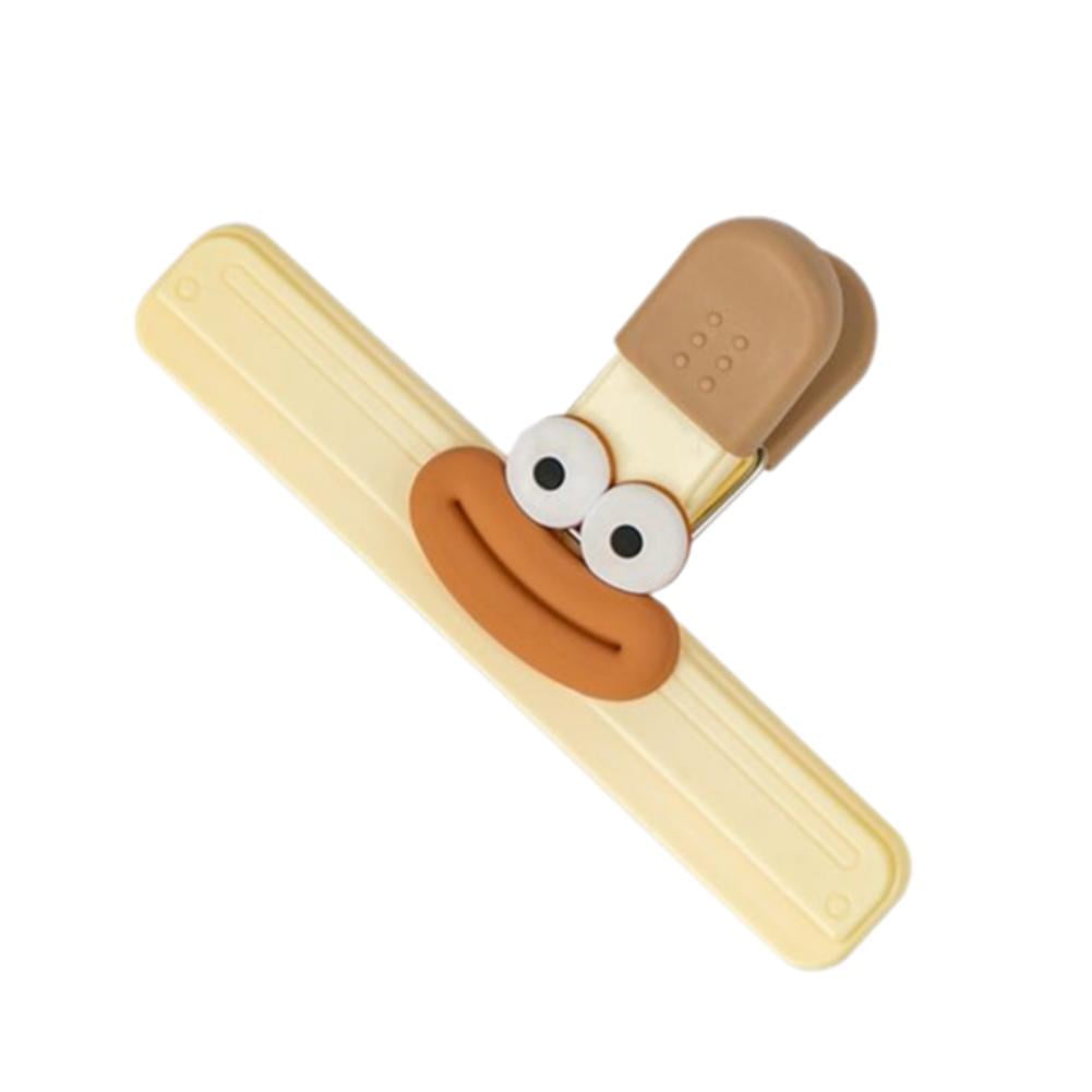 Jahhsay® Large Fun Cartoon Smiling Face Chip Bag Multipurpose Clips ...