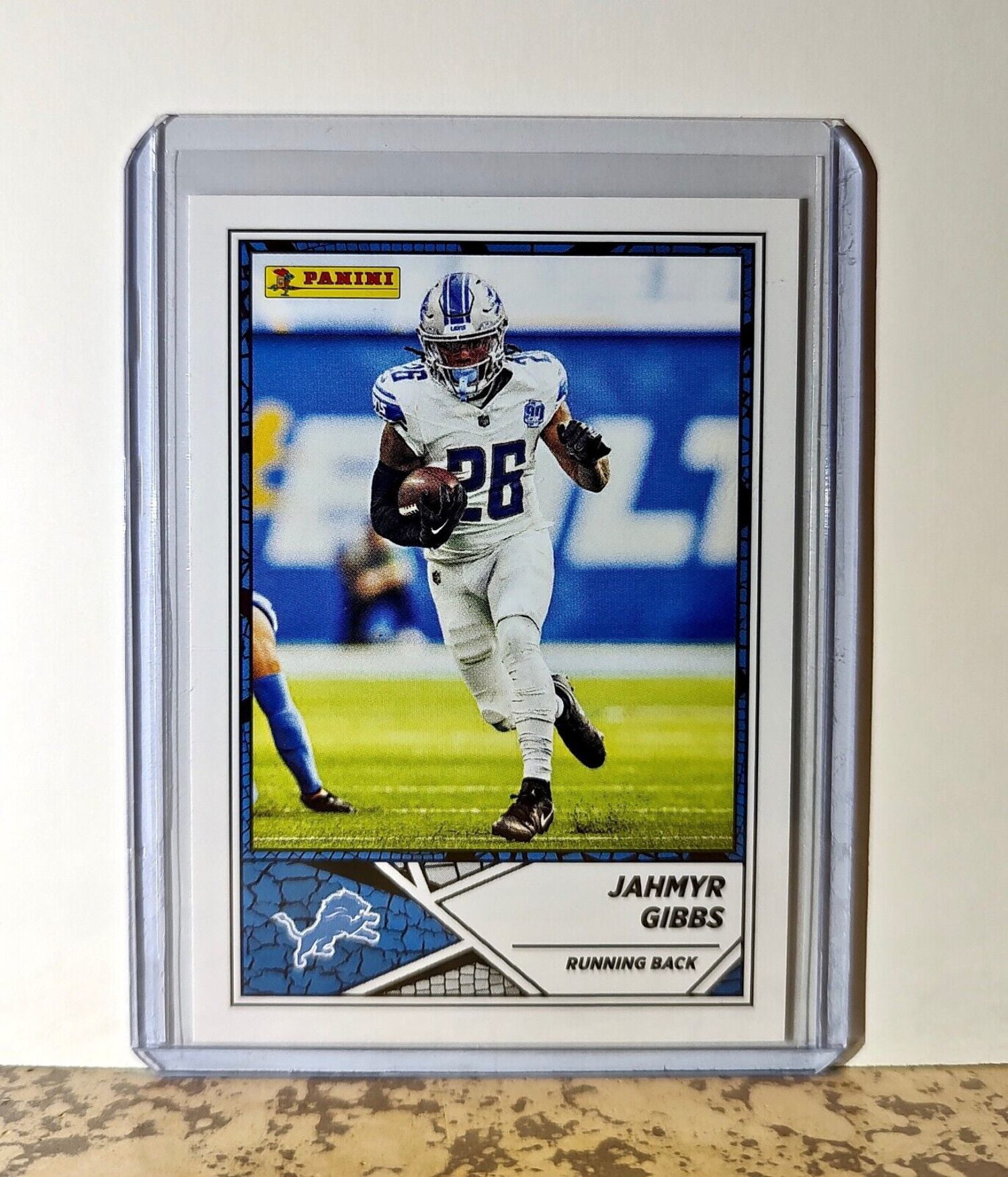 Jahmyr Gibbs 2024 Panini NFL #26 Sticker Card Detroit Lions - Walmart.com