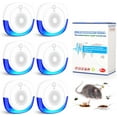 Jahy2Tech 2 Modes Ultrasonic Pest Repeller Indoor- 6 Pcs Set, Safe for ...