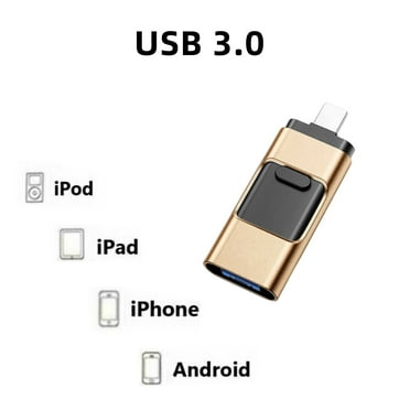 Acuvar 64GB Portable USB Flash Drive for all iPhone, iPad iOS Devices ...