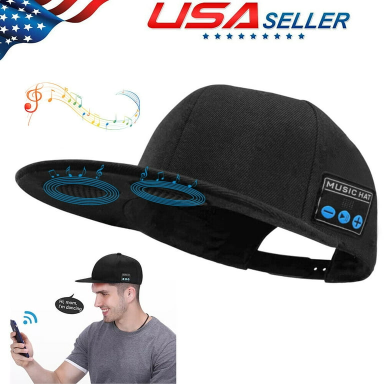 EDYELL Hat With Bluetooth Speaker Adjustable Bluetooth Hat, 55% OFF