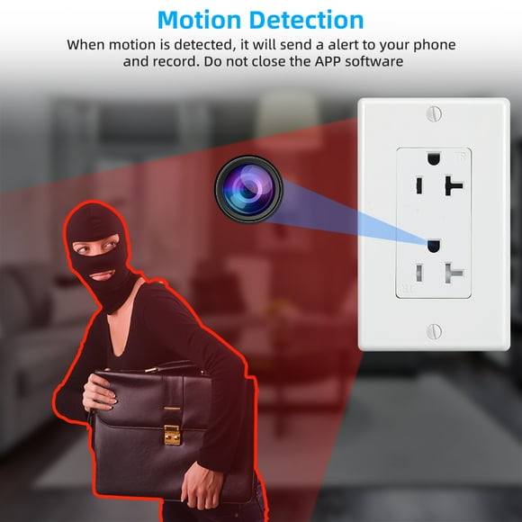 hidden camera outlet