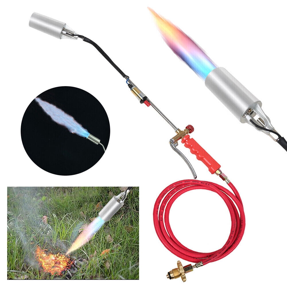 Jahy2Tech Propane Torch Wand with 79" Hose Ignite, Melt Ice, Burn Weeds ...