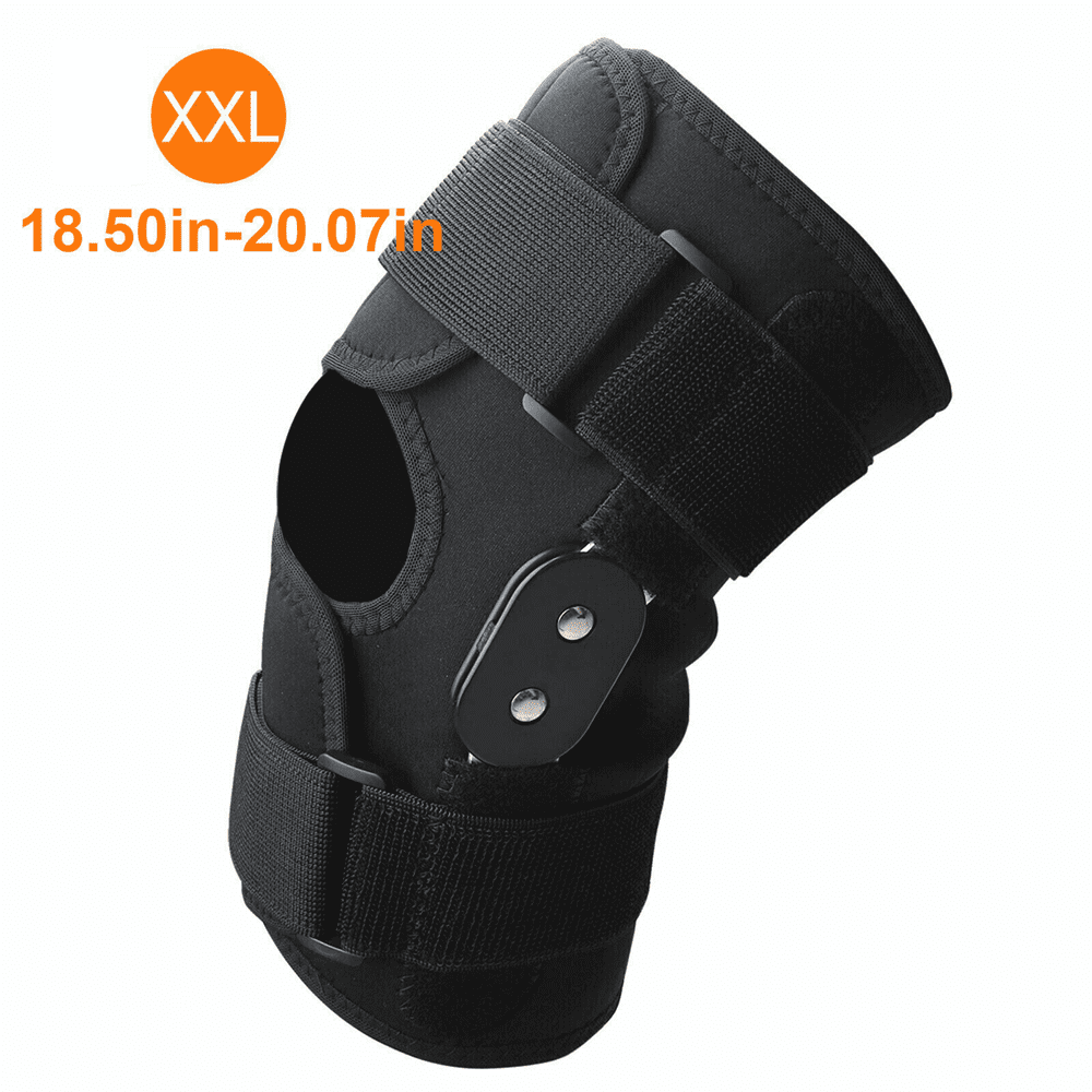 JahyShow Adjustable Hinged Knee Brace - Knee Support Stabilizer ...
