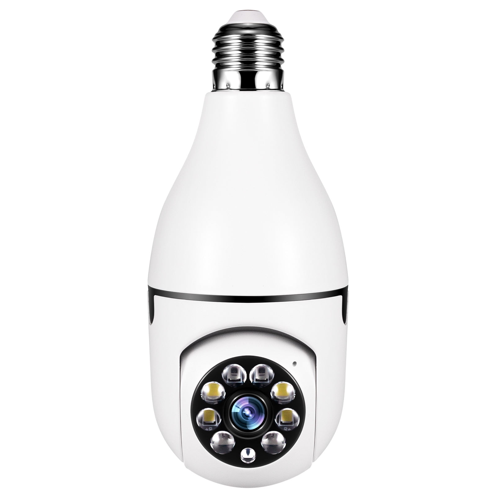 JahyShow E27 Light Bulb Camera, 1080P Home Surveillance Cameras ...